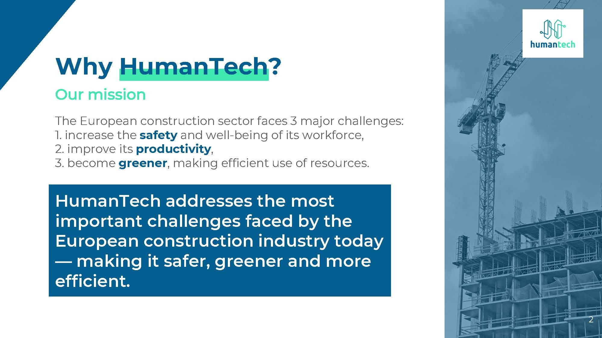 HumanTech Horizon Europe Mittelstand-Digital Zentrum Bau