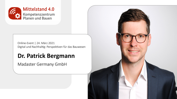 Dr. Patrick Bergmann (Madaster Germany GmbH) - Re- und Upcycling von ...